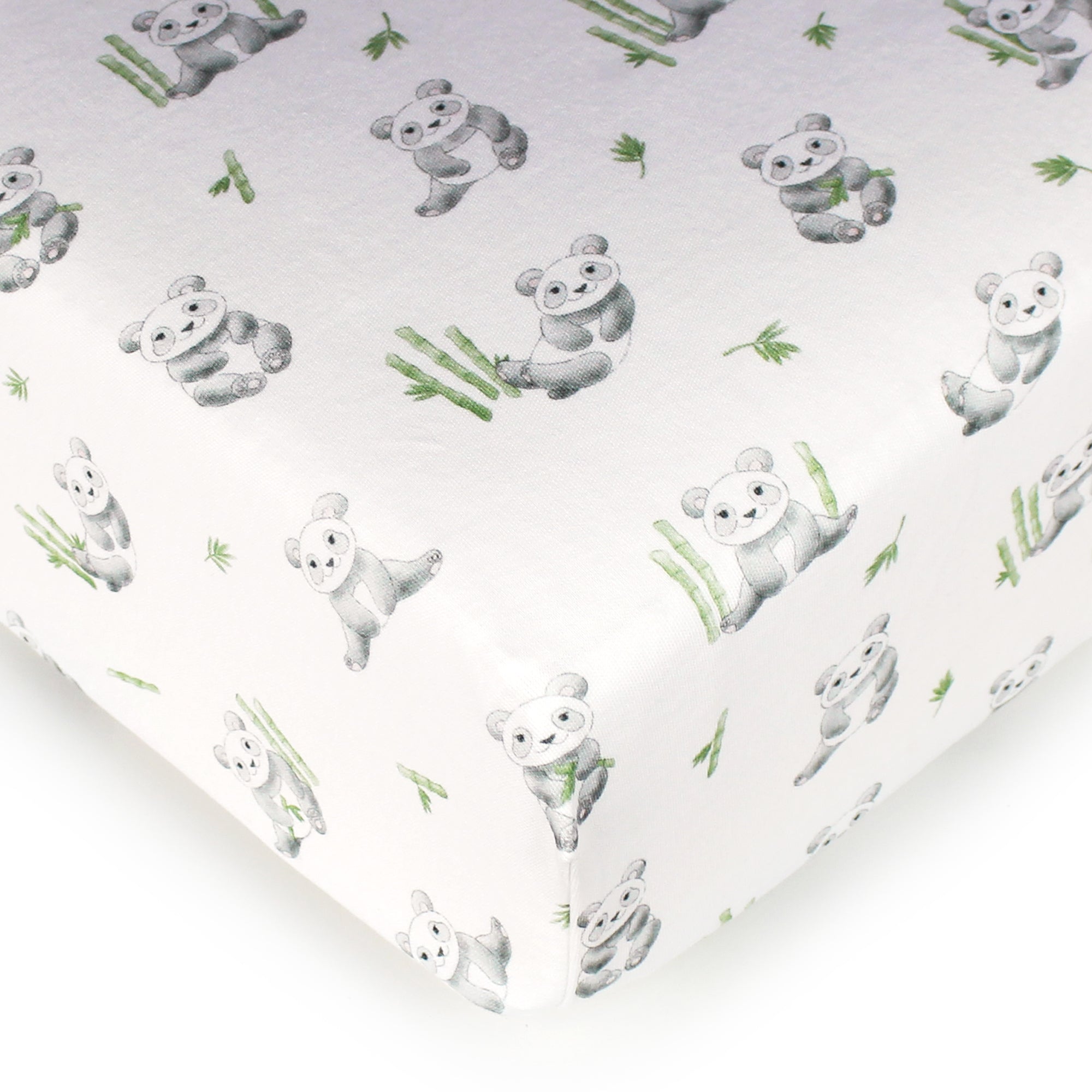 Baby Panda Organic Crib Sheets – Tiny Toes Treasures